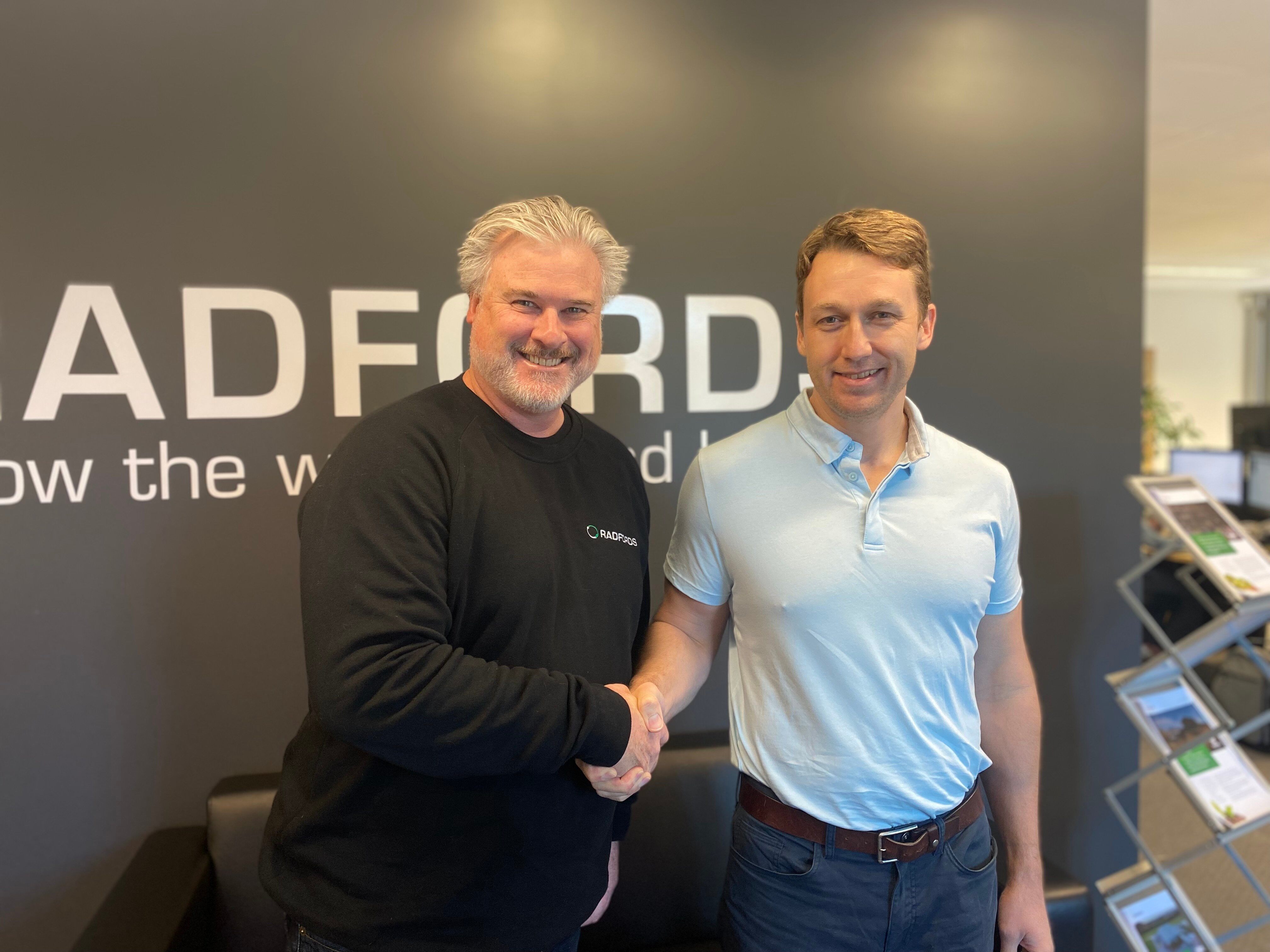Press Release - Radfords Secures Strategic Investment from Arcadea